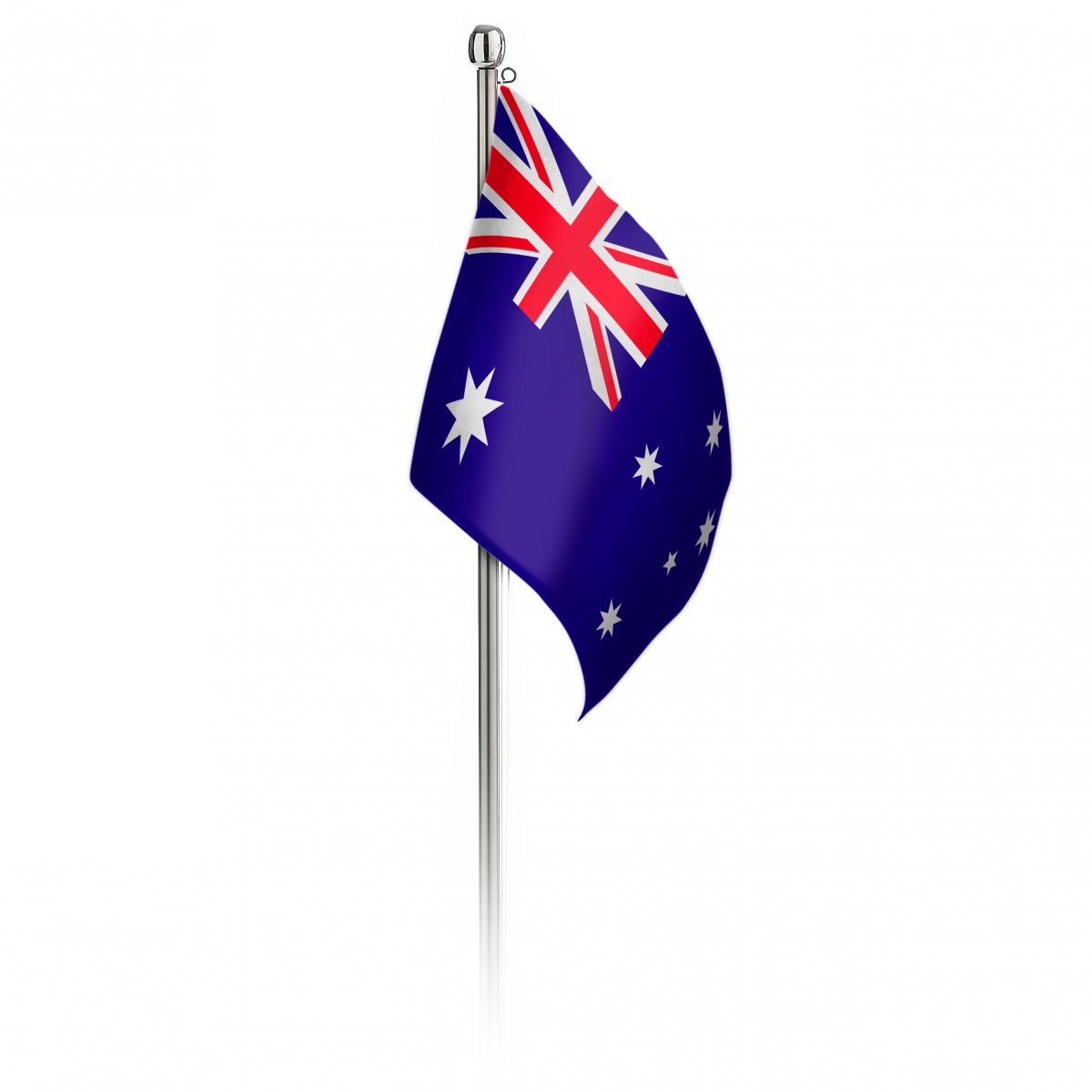 AUSTRALIEN - flag str. 30. Passer til 10091 (35 cm flagstang)
